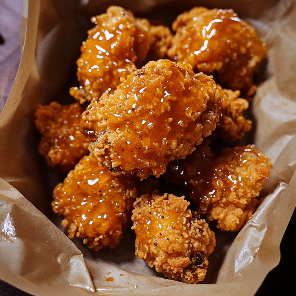 Baked Crunchy Hot Honey Chicken