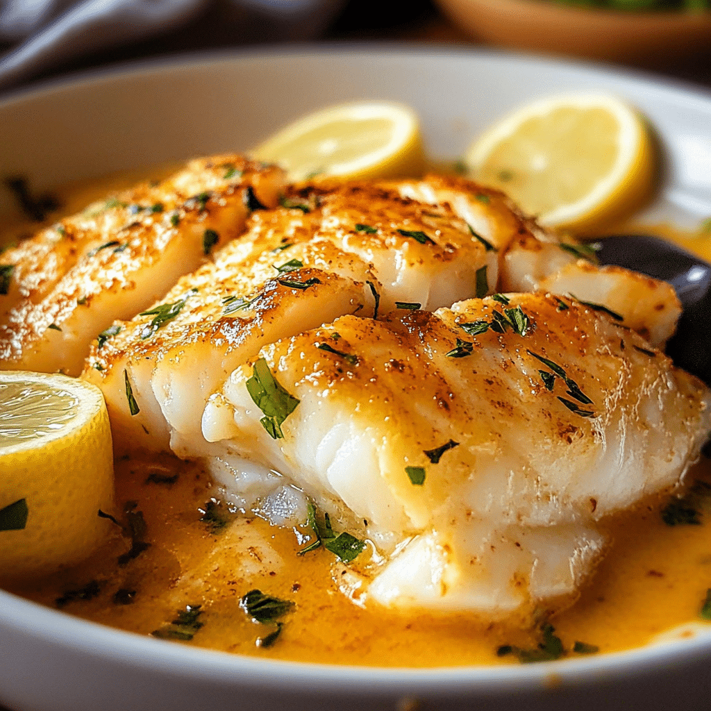 Buttered Cod