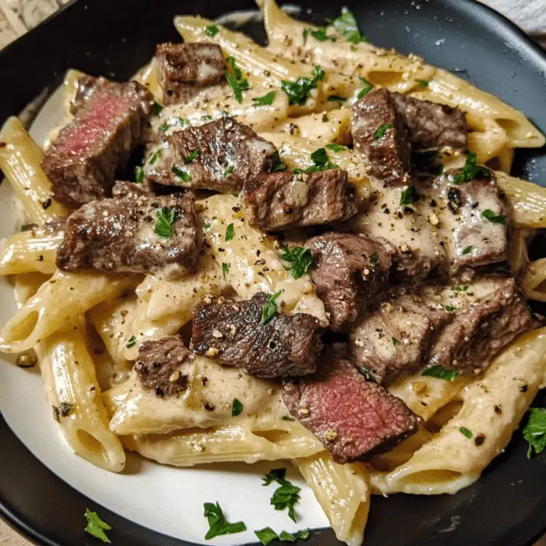 Creamy Steak Pasta