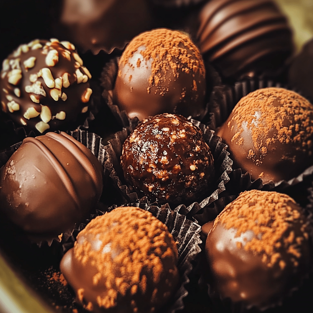 Decadent French Chocolate Truffles - Snack Escape