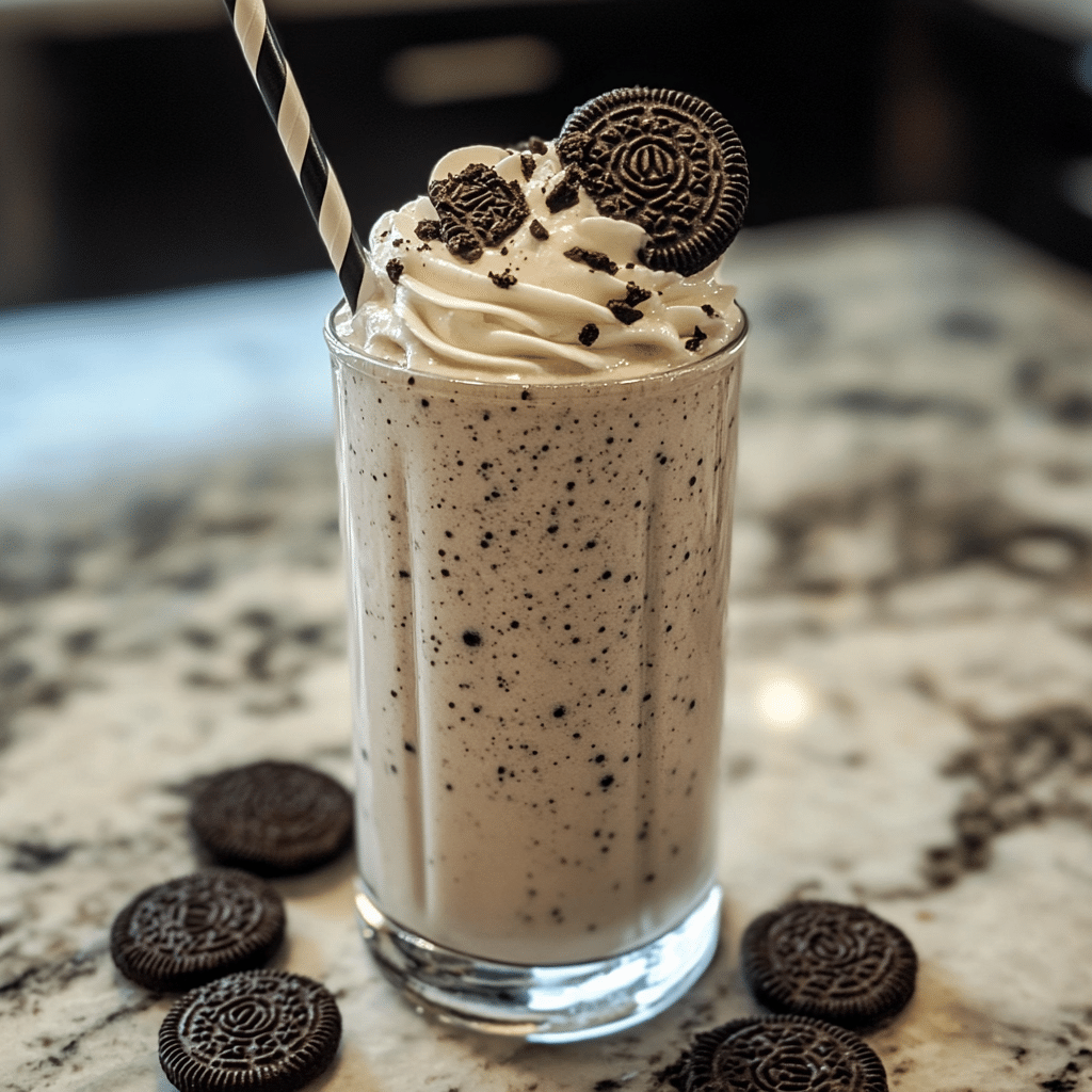 Oreo Milkshake Recipe - Snack Escape