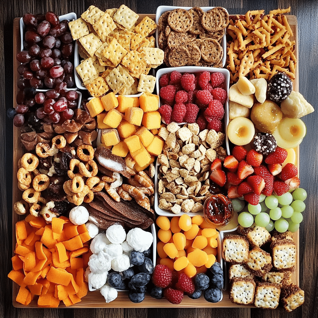 Sweet and Salty Snack Board - Snack Escape