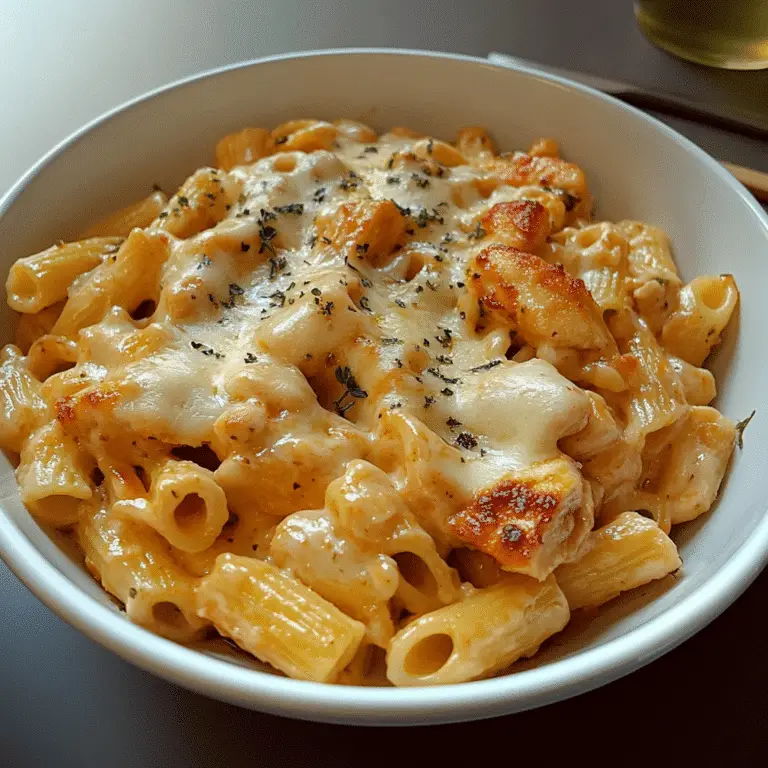 Cheesy Chicken Pasta - Snack Escape