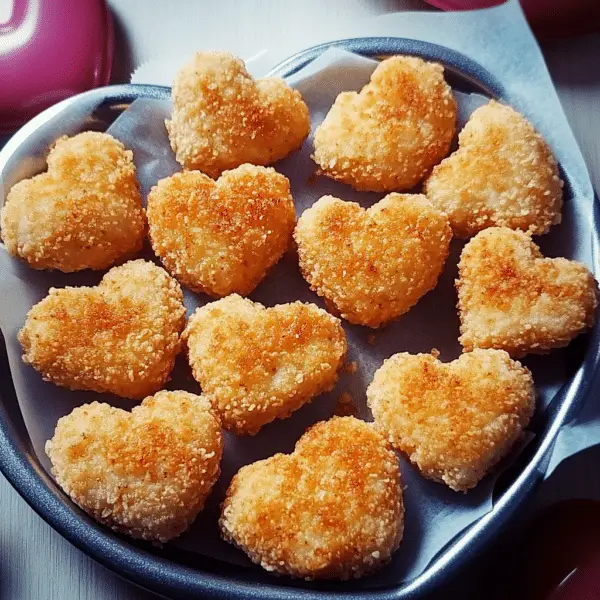 Heart-Shaped Chicken Nuggets