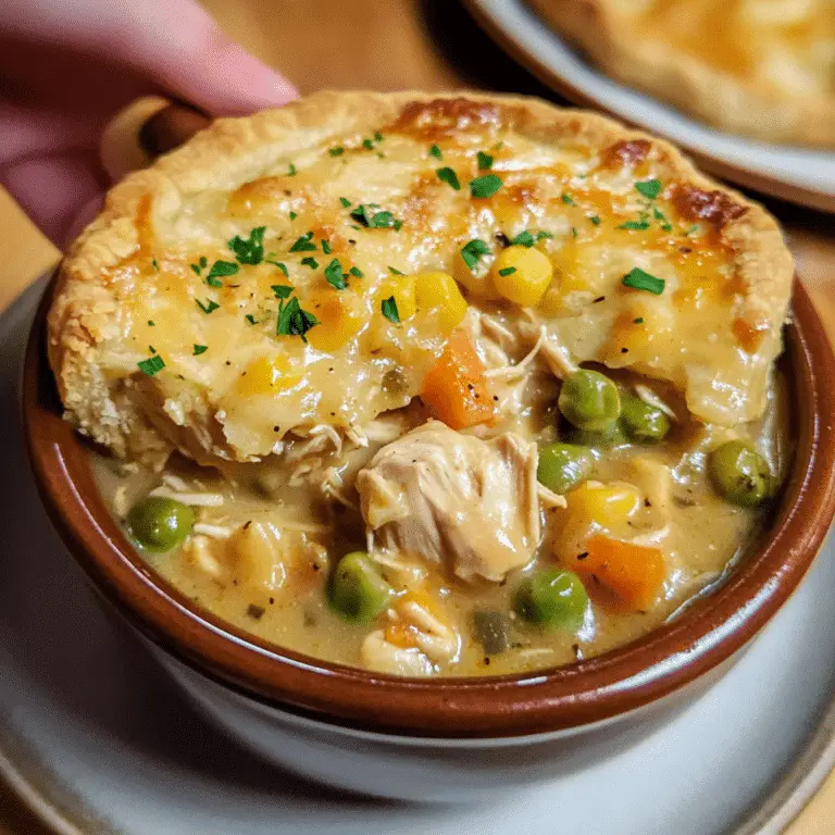 Crockpot Chicken Pot Pie - Snack Escape