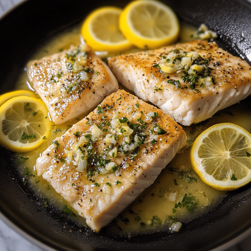 Mahi Mahi Recipe with Lemon Garlic Sauce