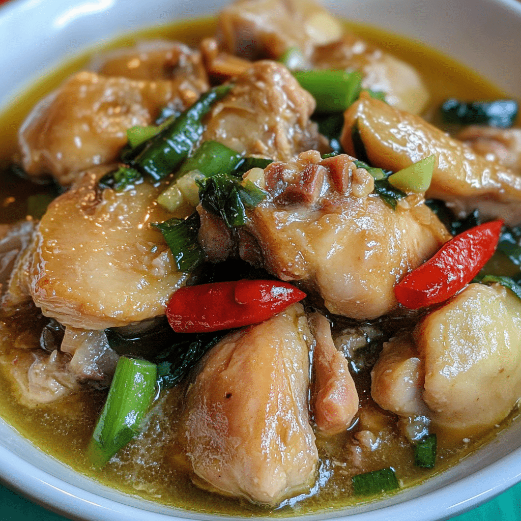 Chicken Halang-Halang: A Spicy Filipino Chicken Stew