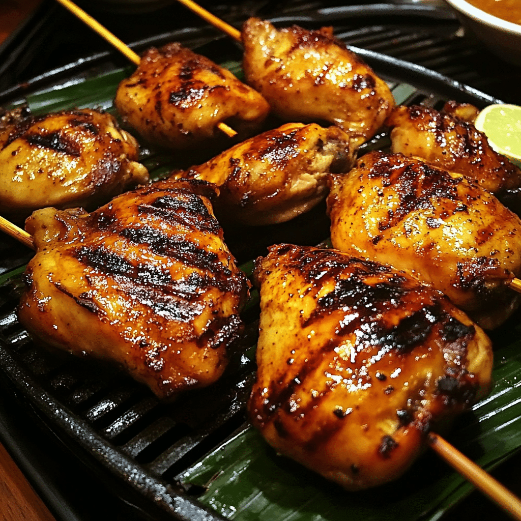 Chicken Inasal (Filipino Grilled Chicken) - Snack Escape