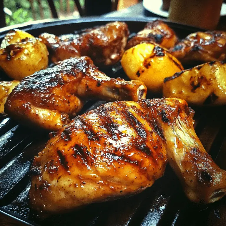 Chicken Inasal (Filipino Grilled Chicken) - Snack Escape