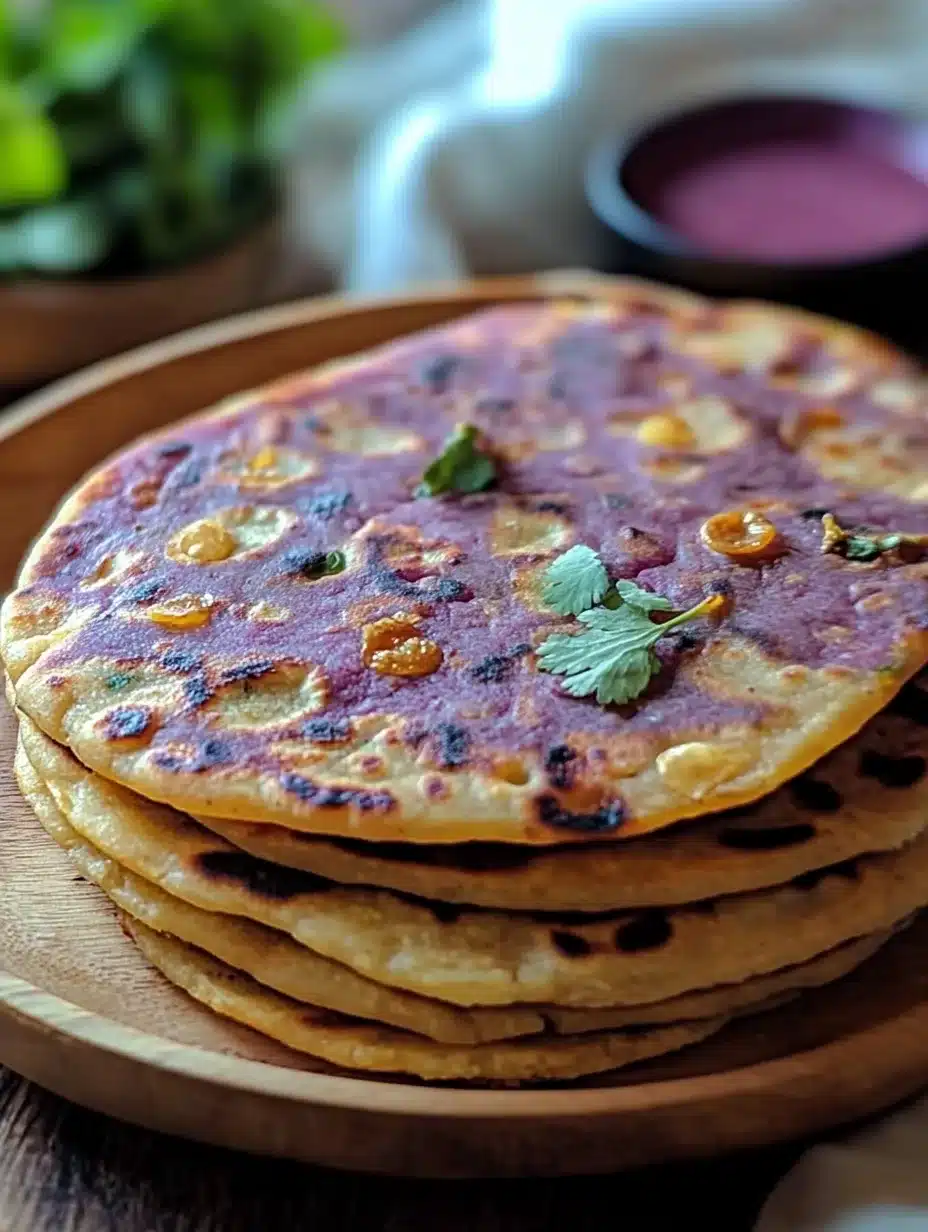 Purple Sweet Potato Roti: An Incredible Ultimate Recipe - Snack Escape
