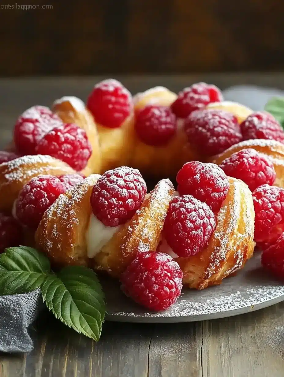 Raspberry Crescent Ring: An Incredible Ultimate Recipe - Snack Escape