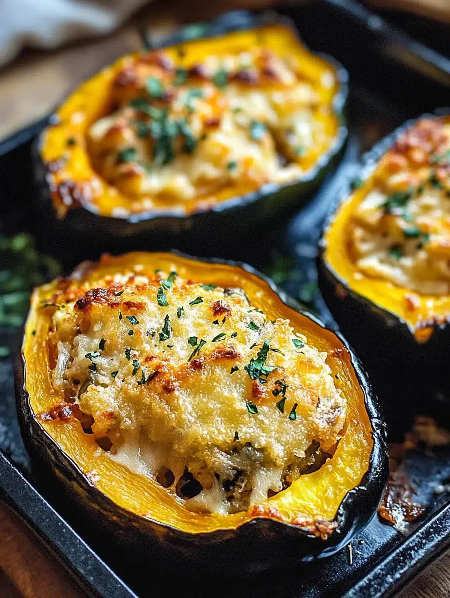 Stuffed Baked Acorn Squash: An Amazing Ultimate Recipe - Snack Escape