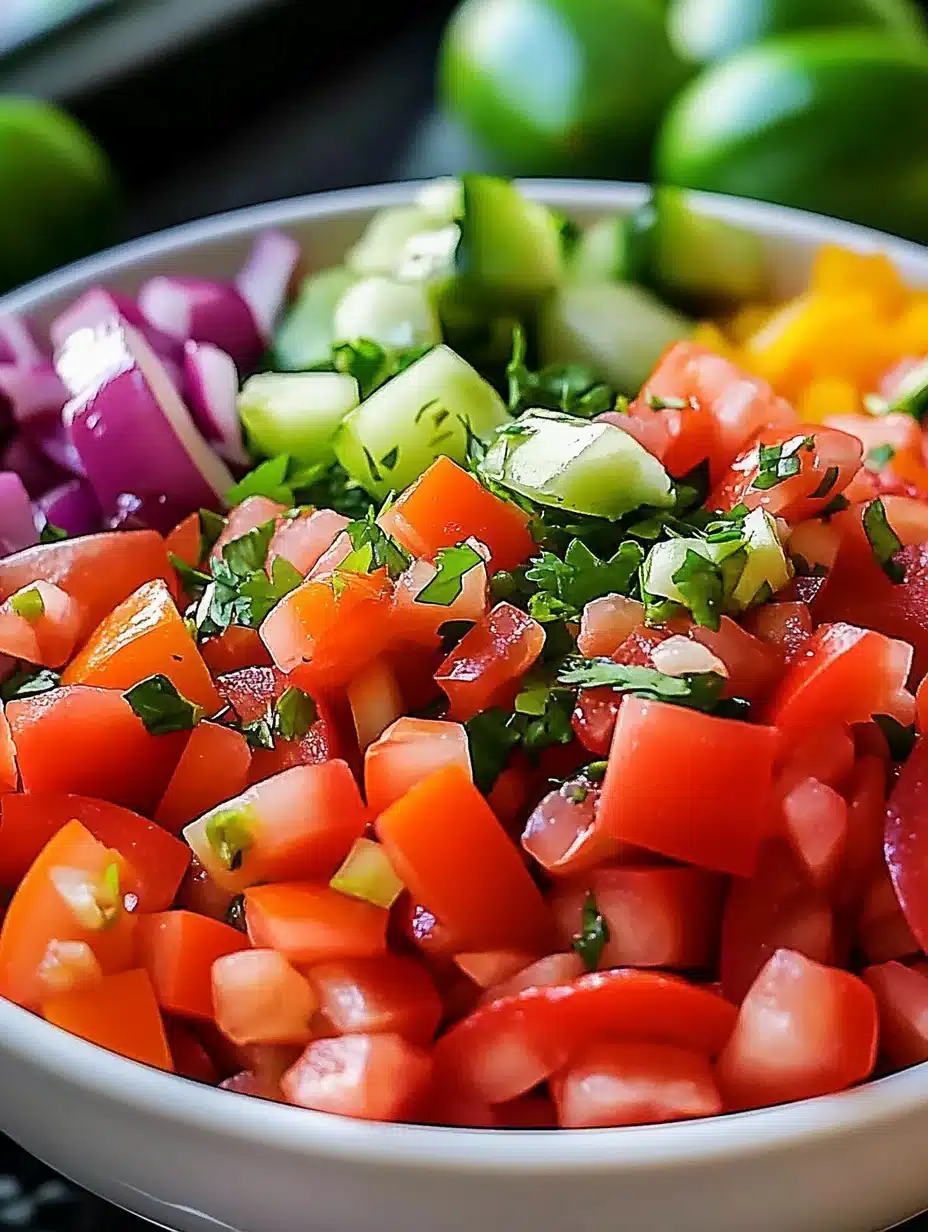 Pico de Gallo: The Incredible Ultimate Recipe for 7 Fresh Ingredients ...